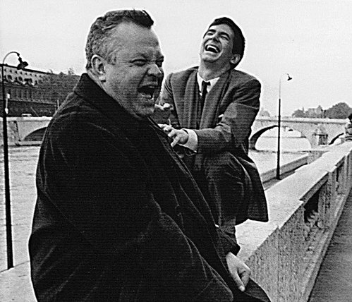 Orson Welles Laughing