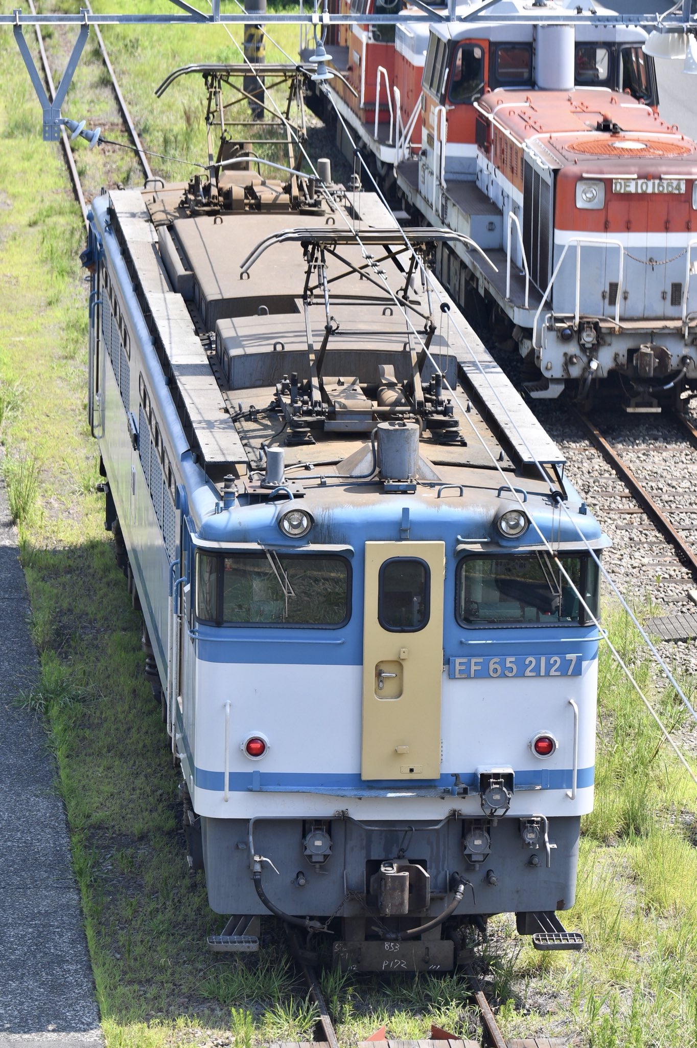 most fan on Twitter: "EF65-2127 新鶴見構内試運転中…