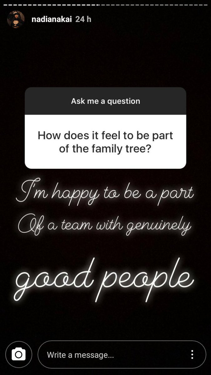 Nadia Nakai Answers Questions On Being Part Of Family Tree