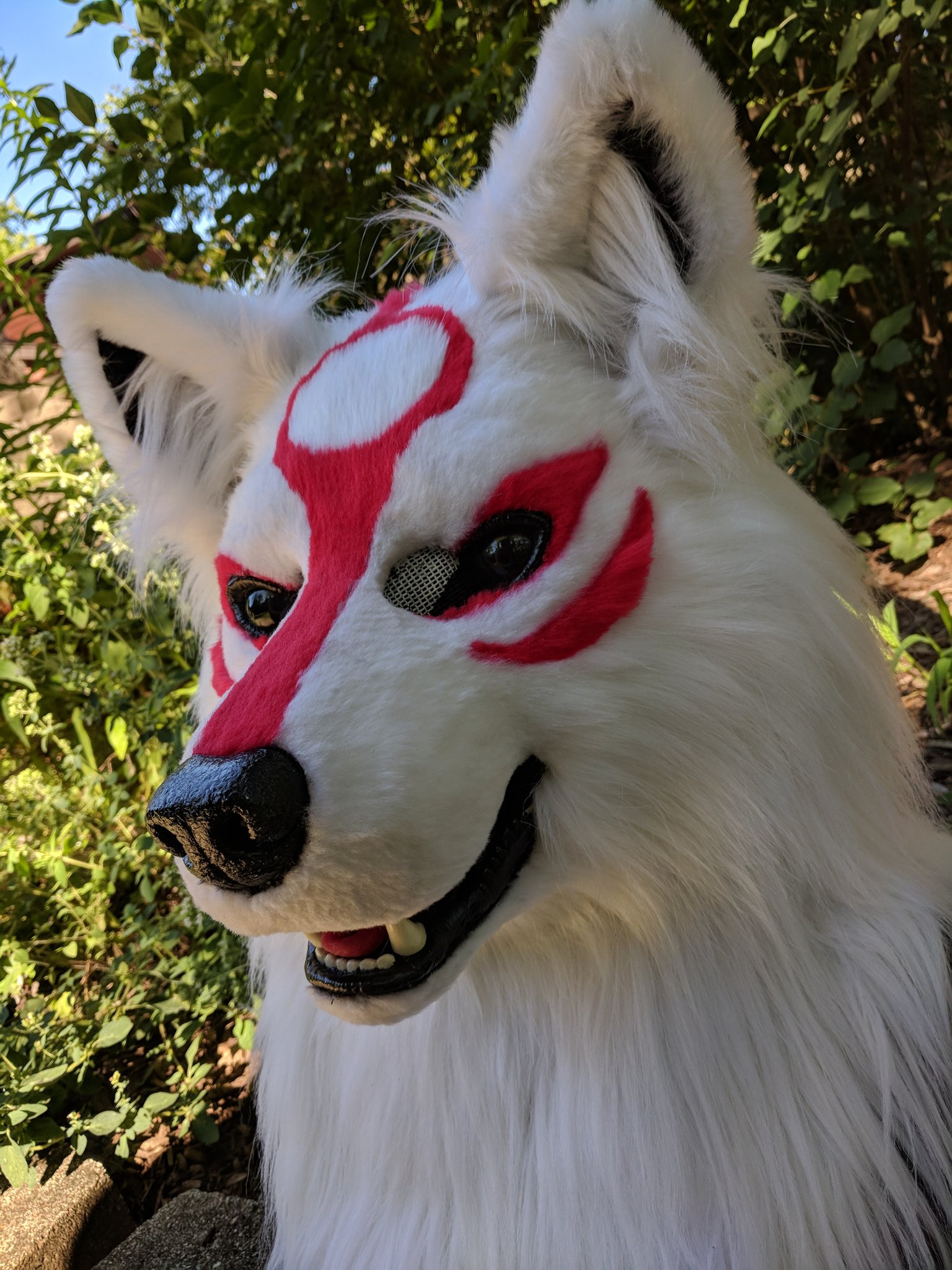 Okami Amaterasu Dog Cosplay