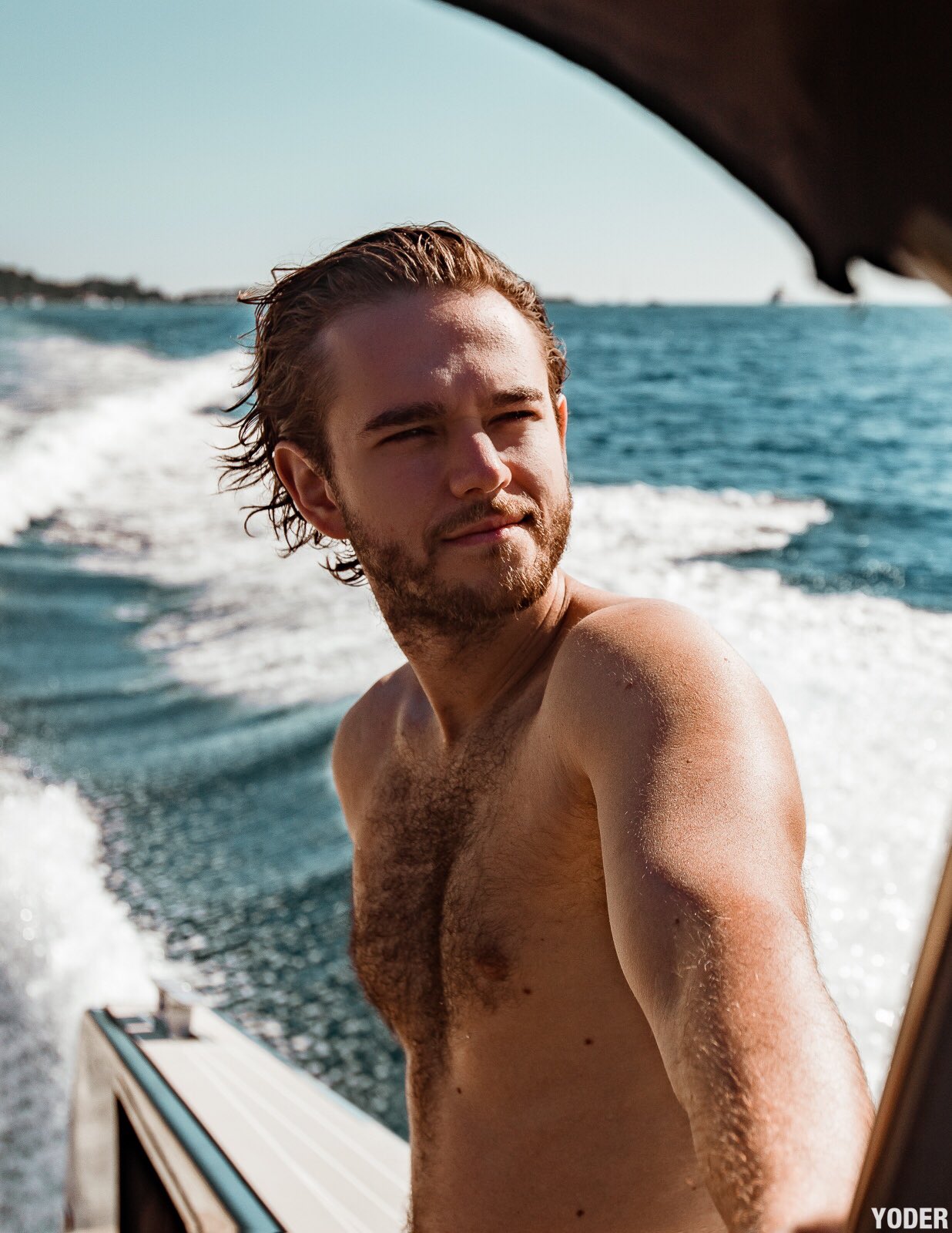 Zedd Shirtless