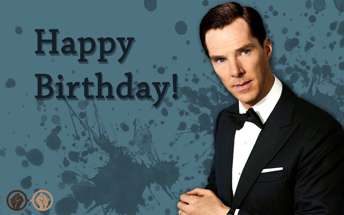 Benedict Cumberbatch Happy