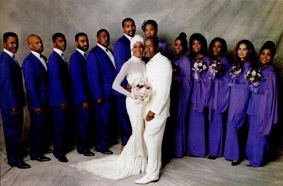 Bobby Brown And Whitney Wedding