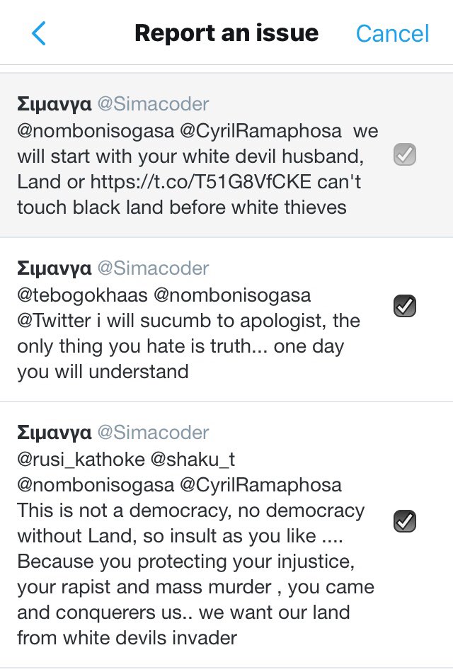 Simanga Mchunu-BLF on Twitter: "we will start with your white devil husband, Land or https://t ...