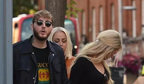James Arthur pictured cosying up to mystery blonde on night out without ...