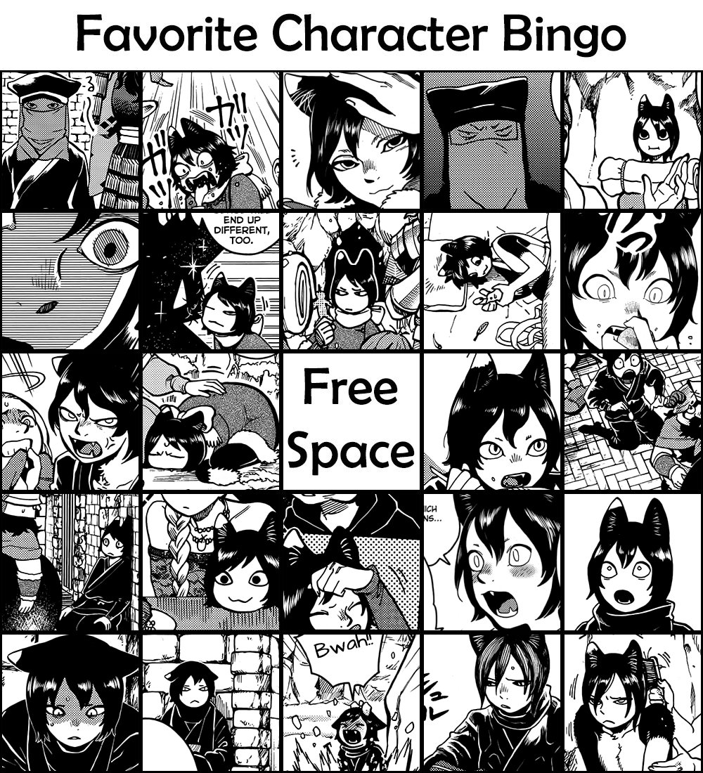 The women of Dungeon Meshi. Saved the best for last image ...