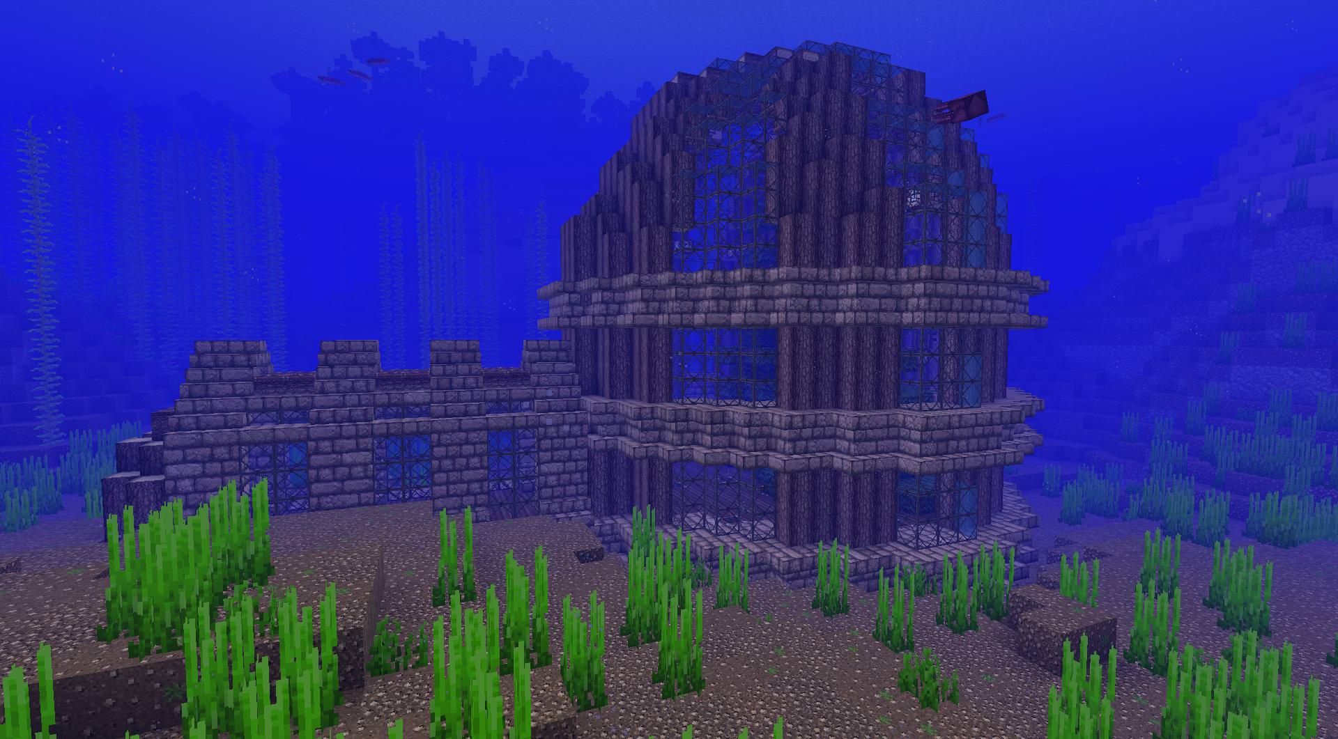 Minecraft Underwater Base Millionaire's Base Underwater By Netherpixel