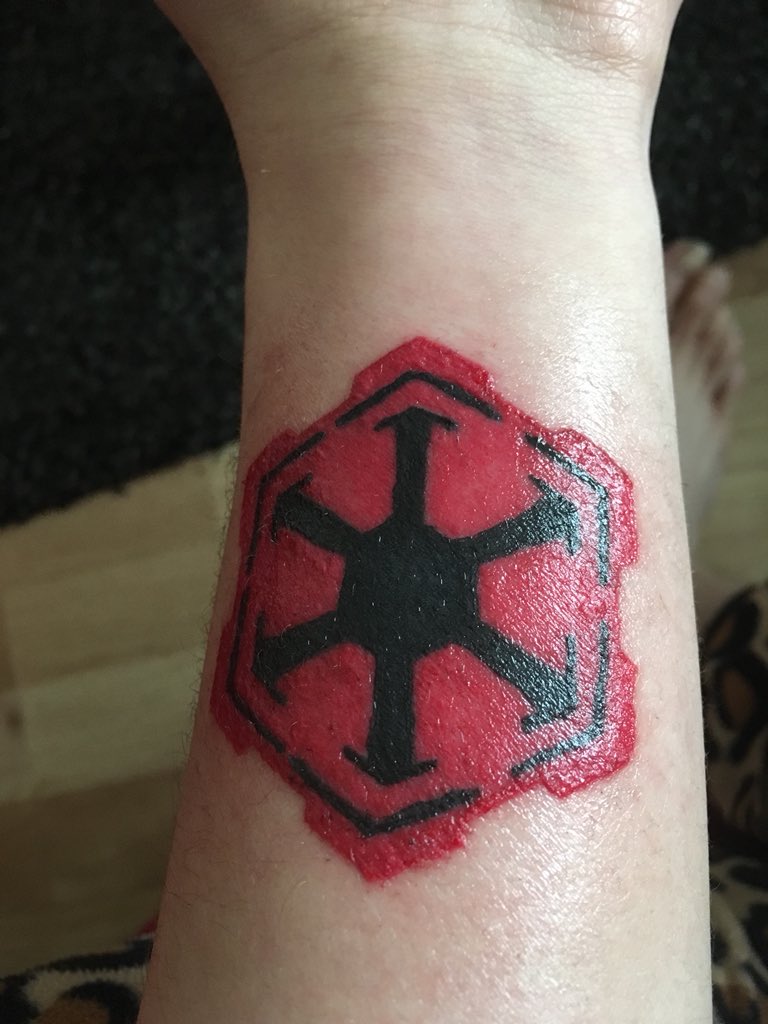 Sith Empire Symbol Tattoo