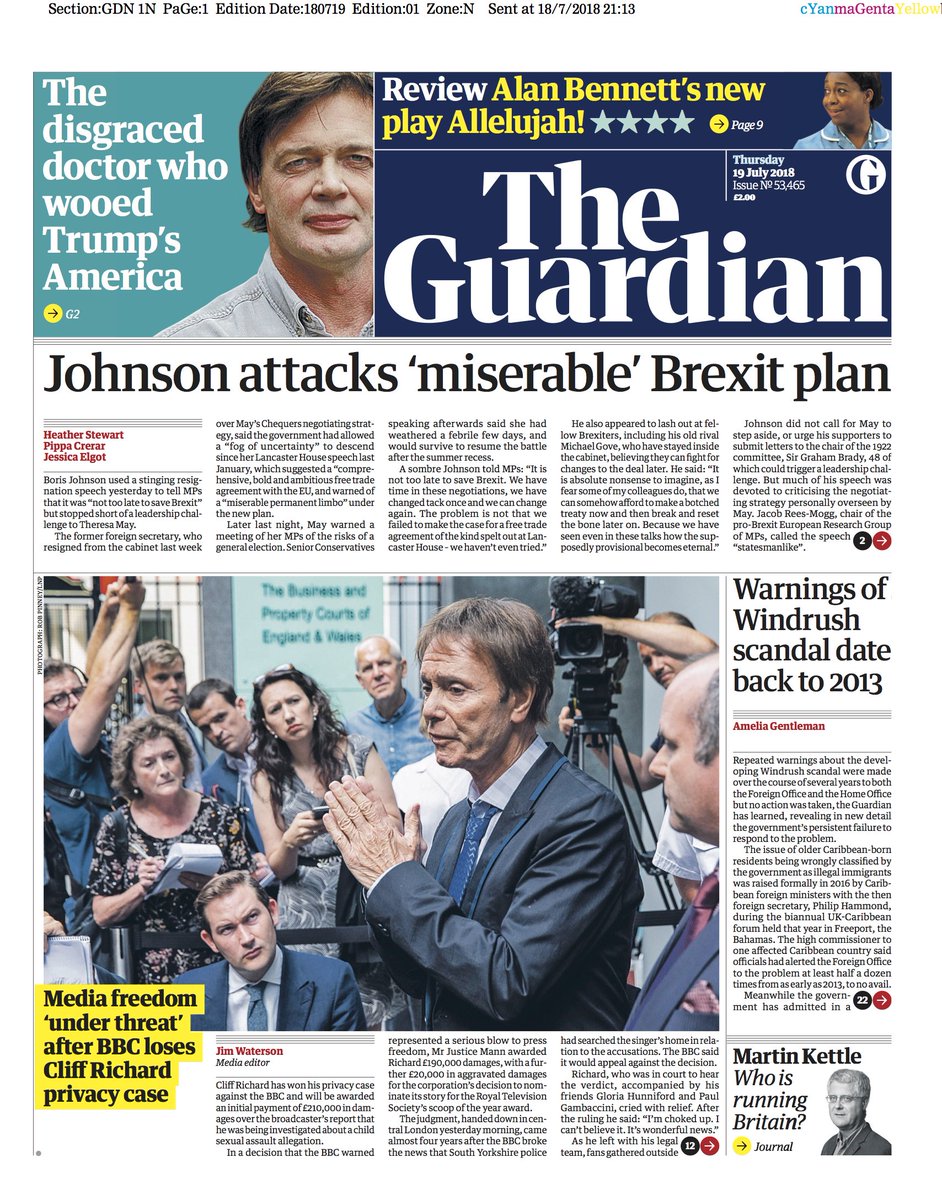 THE GUARDIAN FRONT PAGE: Latest news, Breaking headlines and Top ...