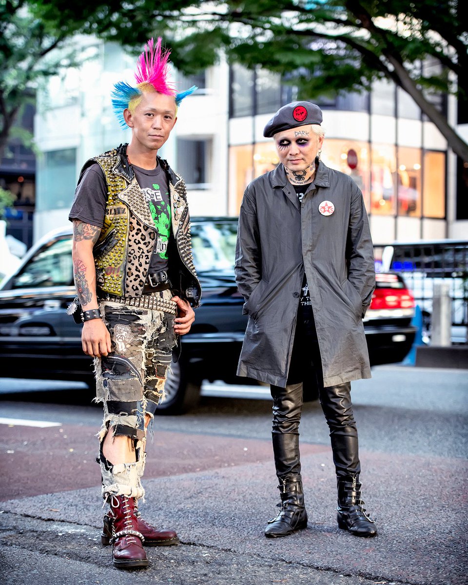 Japanese Punk Fashion Style