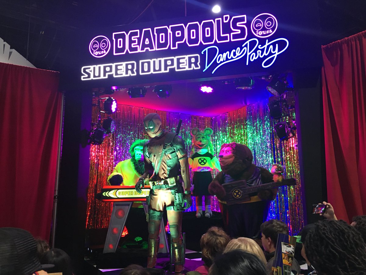 Deadpool’s Super Duper Dance Party is super weird SDCC2018 | Total Film ...
