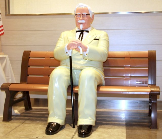 Colonel Sanders Statue