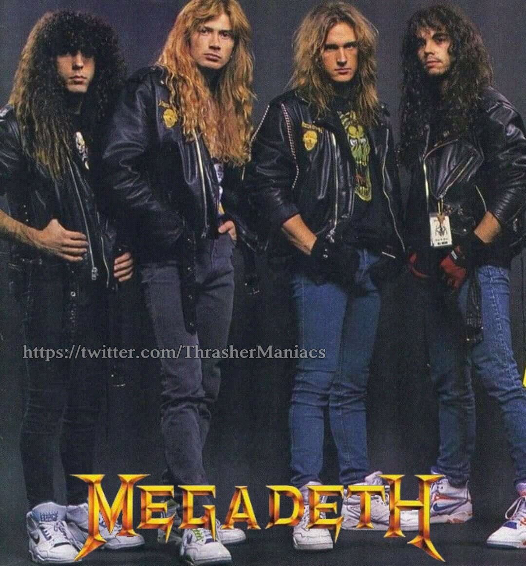 Megadeth 80s Logo