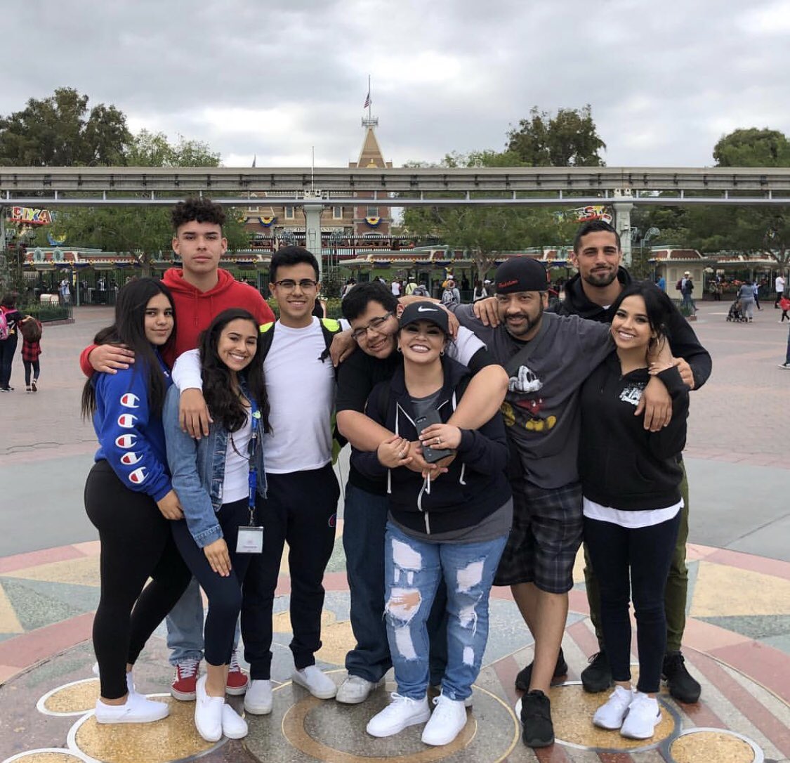 Becky G With Her Family