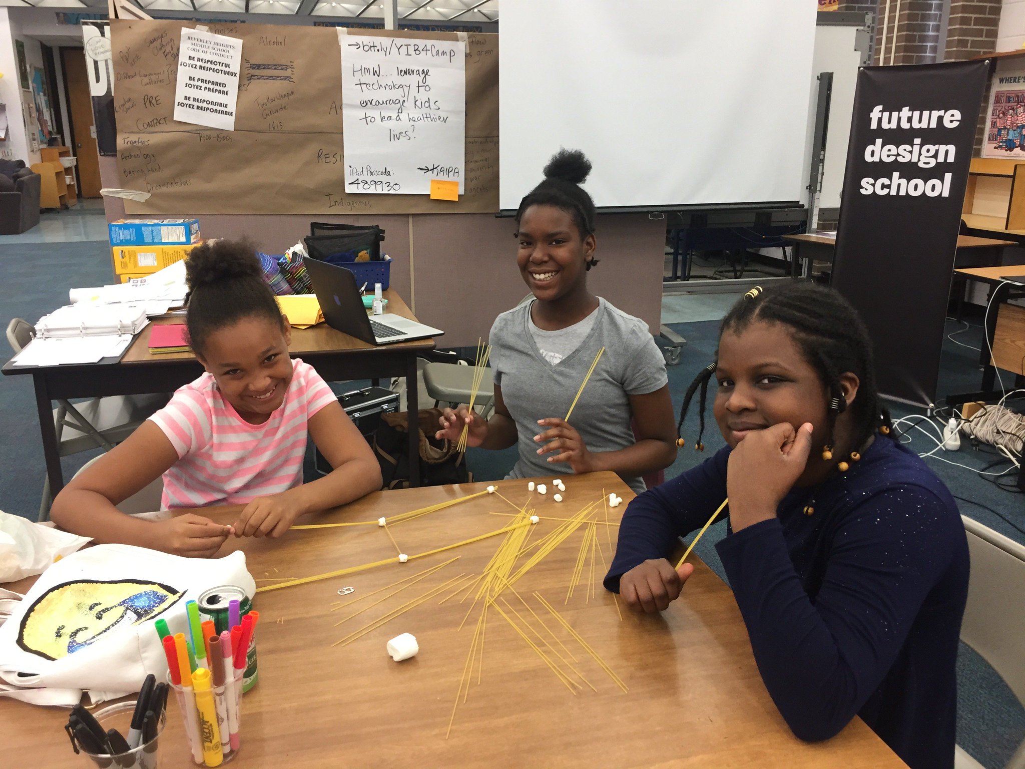 future design school on Twitter: "Day 4 of Young Innovators Camp at Beverley Heights: Icebreaker ...