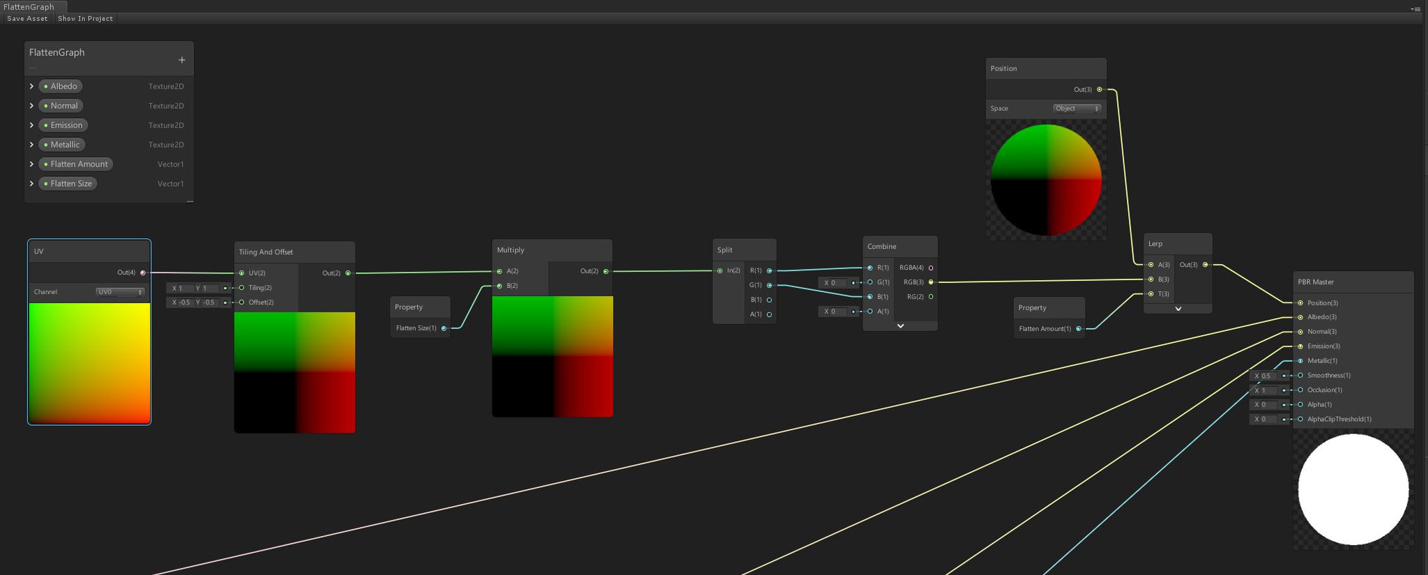 Shader graph unity