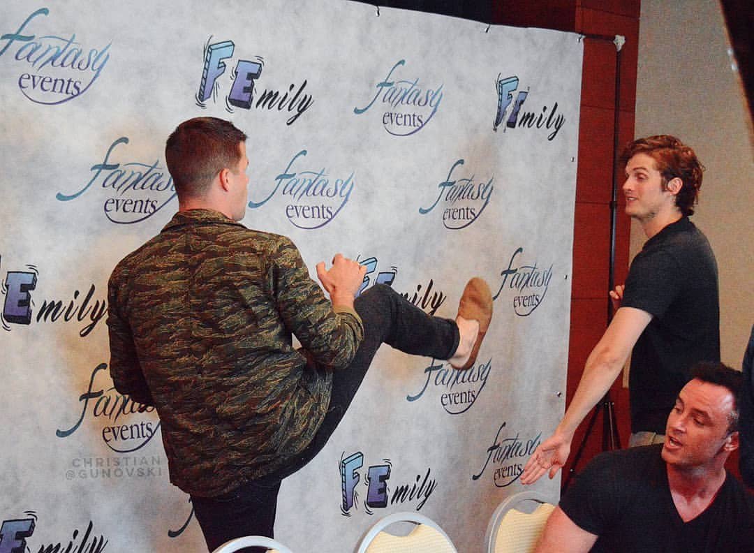 Charlie Carver And Daniel Sharman