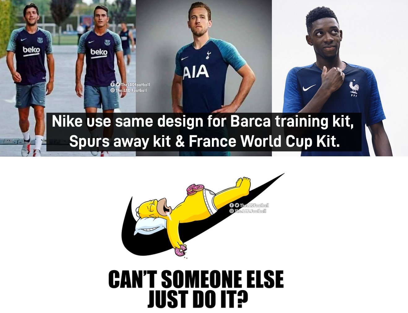 にょろーんやきそば - The LAD Football on Twitter nike有夠懶的欸XDDD - Plurk