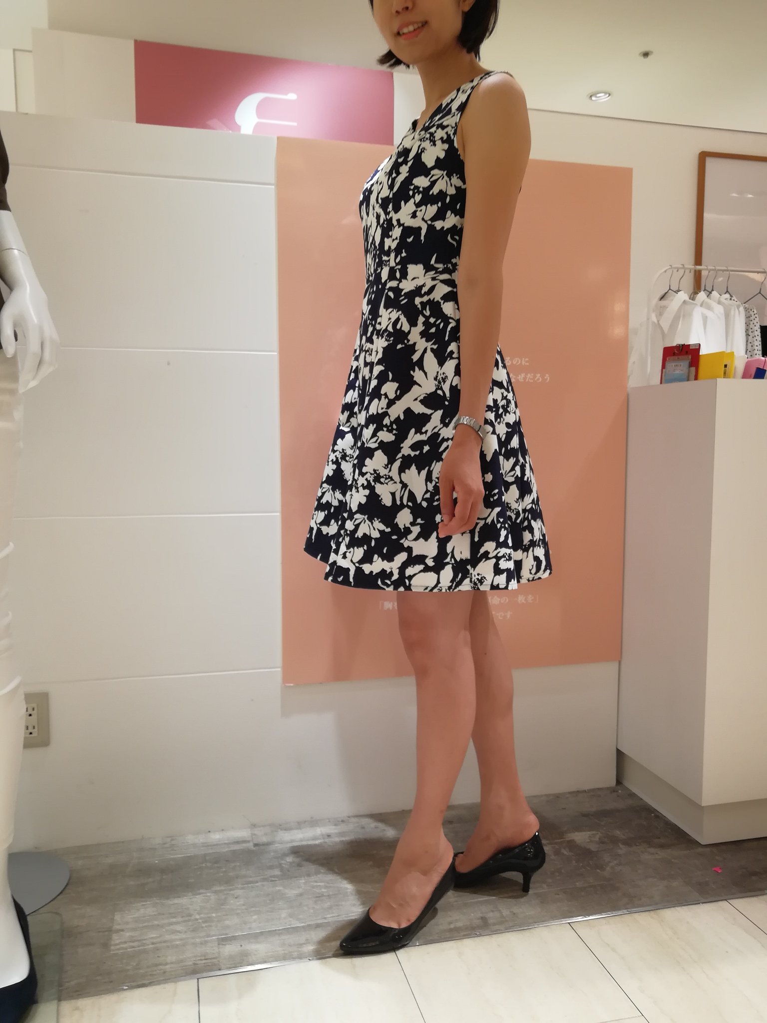 Overe│胸が大きな女性のブランド👗 On Twitter 「モデルさんですか?」とお尋ねせずにはいられないスタイルのお客様😳💛