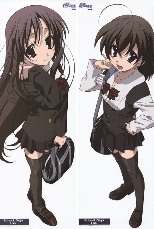 School Days Anime Characters