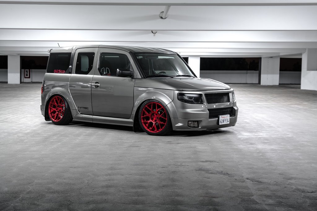 Slammed Honda Element