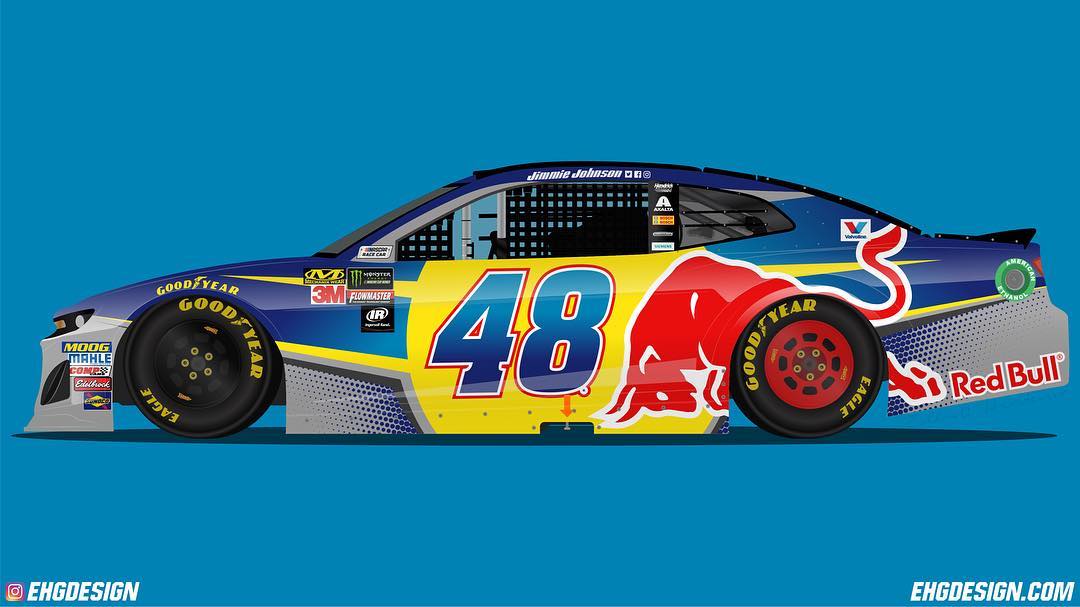 Nascar racing, Red bull racing, Nascar