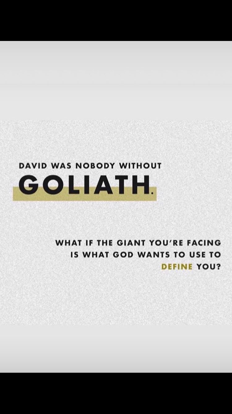 David And Goliath Quote
