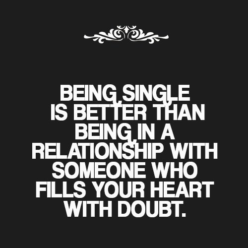 Being Single Is Better