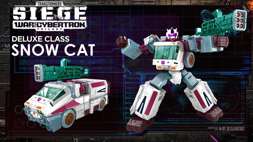 Transformers Energon Snowcat