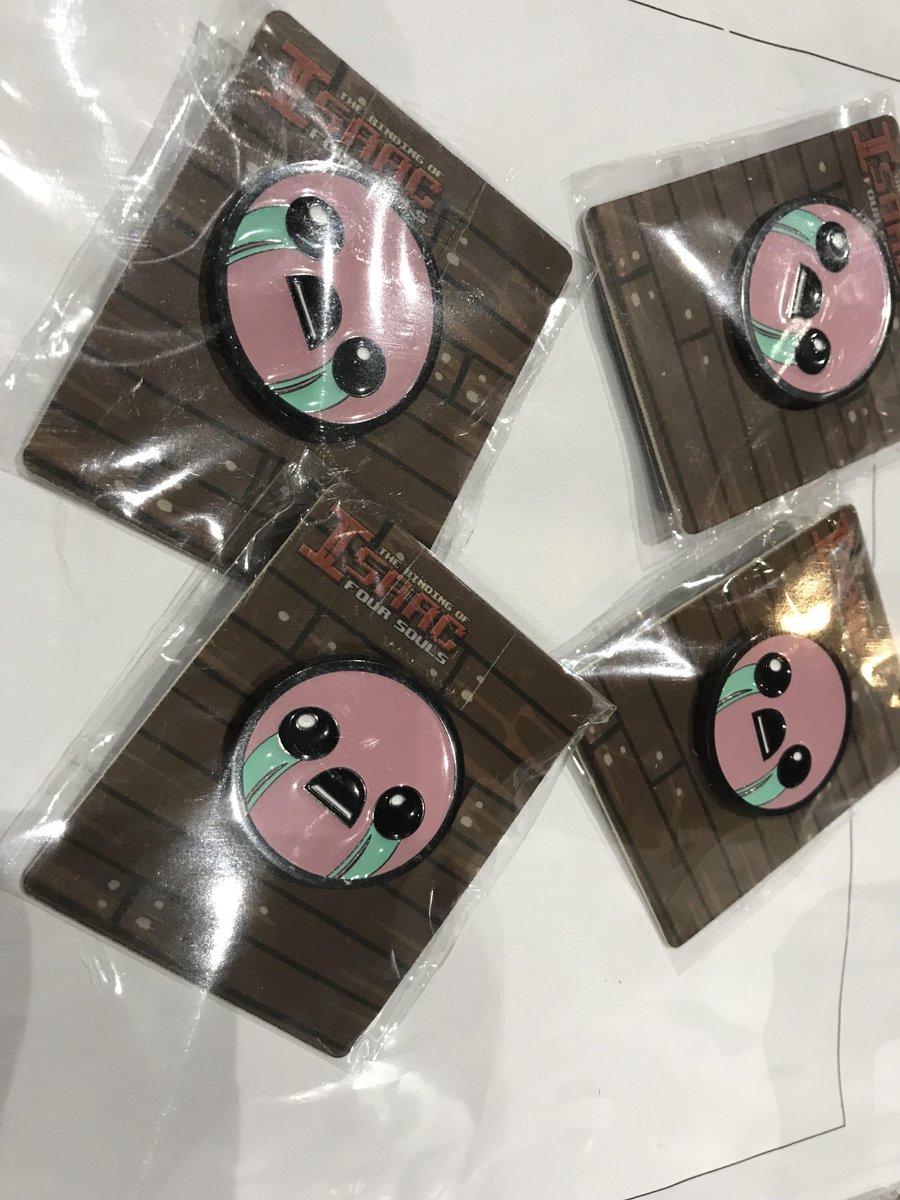Is anyone selling the Isaac pin that came with the original Kickstarter ...