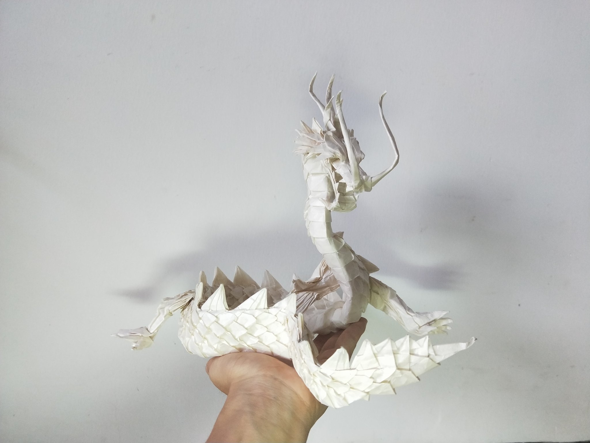 Origami Chinese Dragon Head
