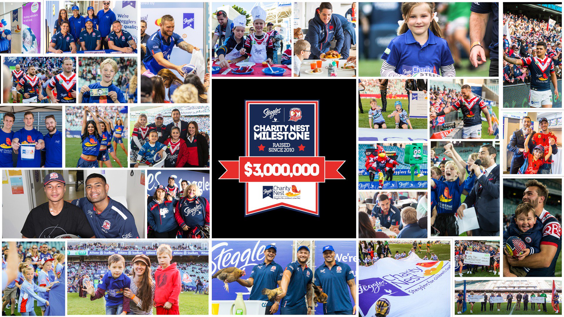 Steggles Logo Get 20% Off All Round 18 Family Passes With Steggles
