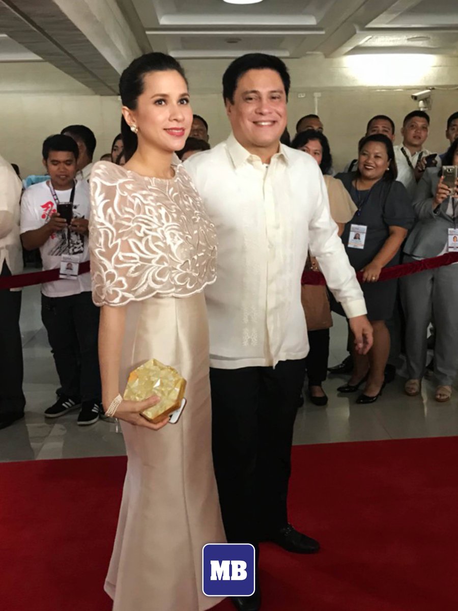 Look: sen. grace poe with husband, sen. chiz escudero with wife heart evangelista, and sen. migz ...