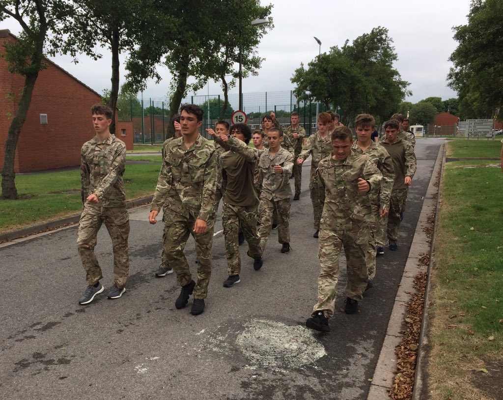 ? Images from Weeton Barracks where our Under 18s squad are conducting ...