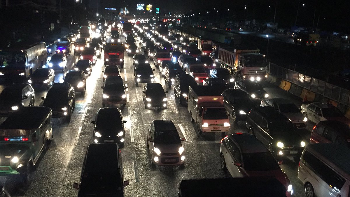 LOOK: Traffic in Commonwealth Avenue in Quezon City is still heavy as ...