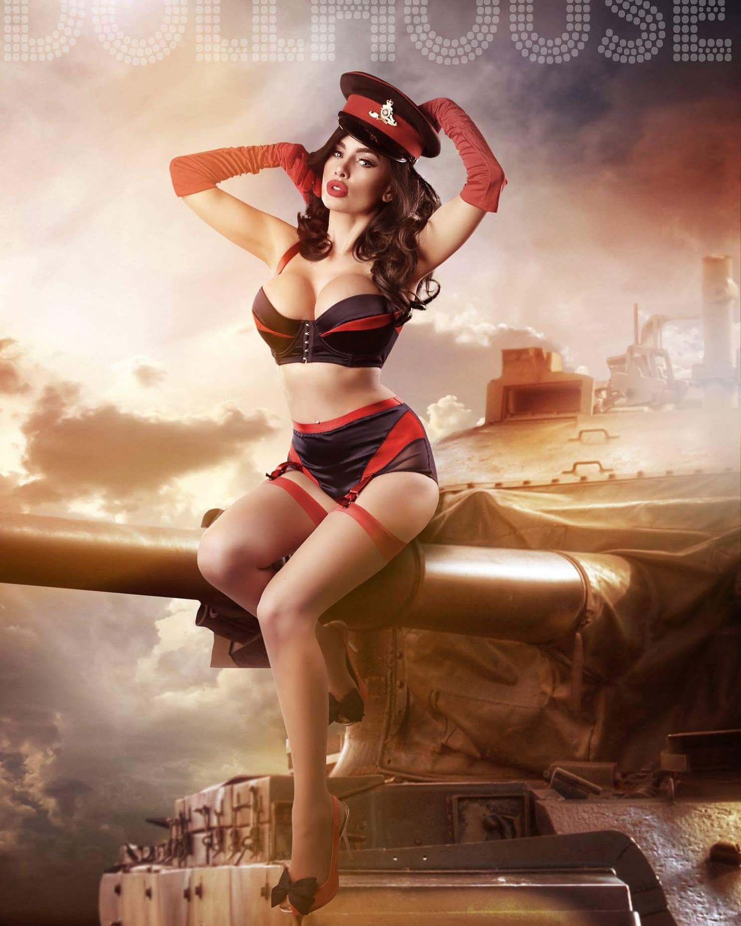 Military Pin Up Girl Costume
