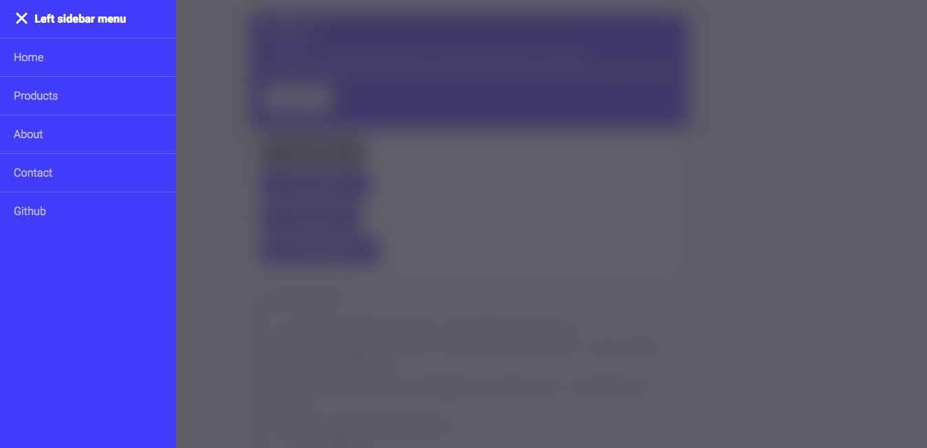 Css Tricks On Twitter Pushbarjs Is A Tiny Javascript Plugin For Creating Sliding Drawers