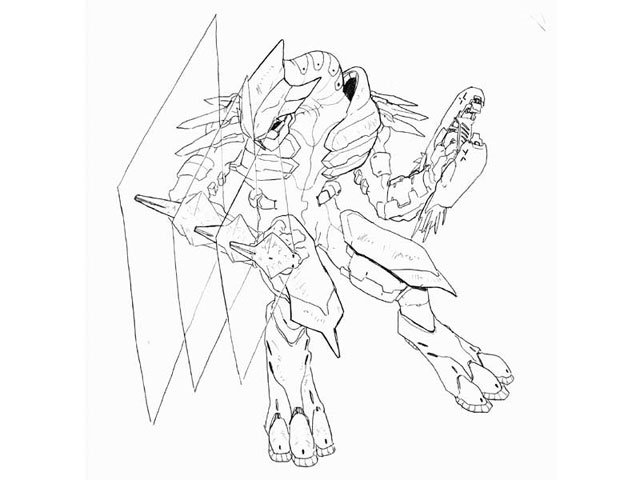 Halo Elite Coloring Pages