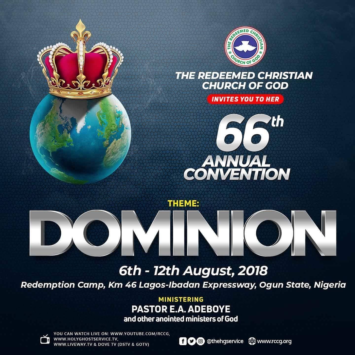 Rccg Convention Logo 68th Annual RCCG Convention (Virtual) | RCCG