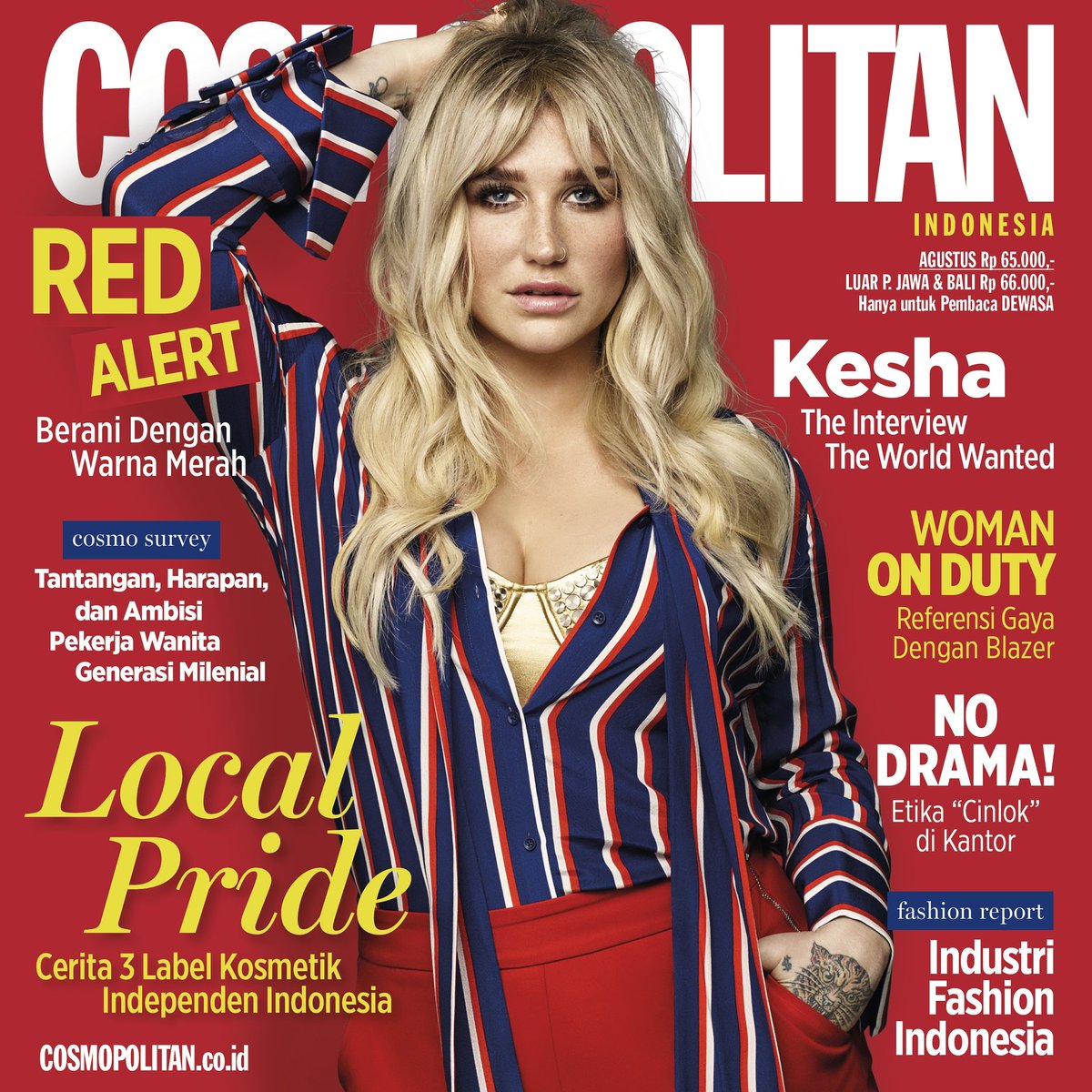 Kesha Magazine Cover