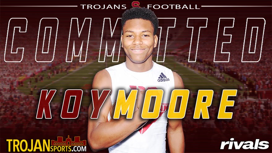 2020 4* WR Koy Moore commits to USC : r/CFB