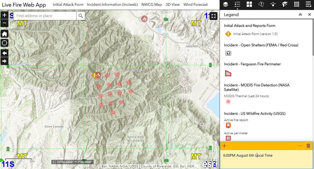 Holy Jim Canyon Fire Map - United States Map
