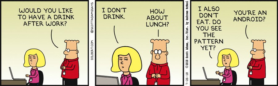 Lunch Break Dilbert