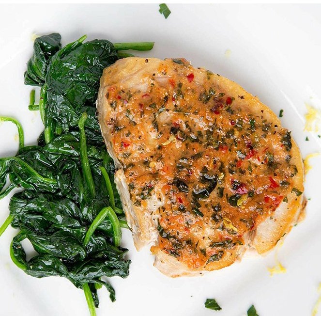 You'll love my Restaurant Style Ginger Garlic Pan Roasted Swordfish ...