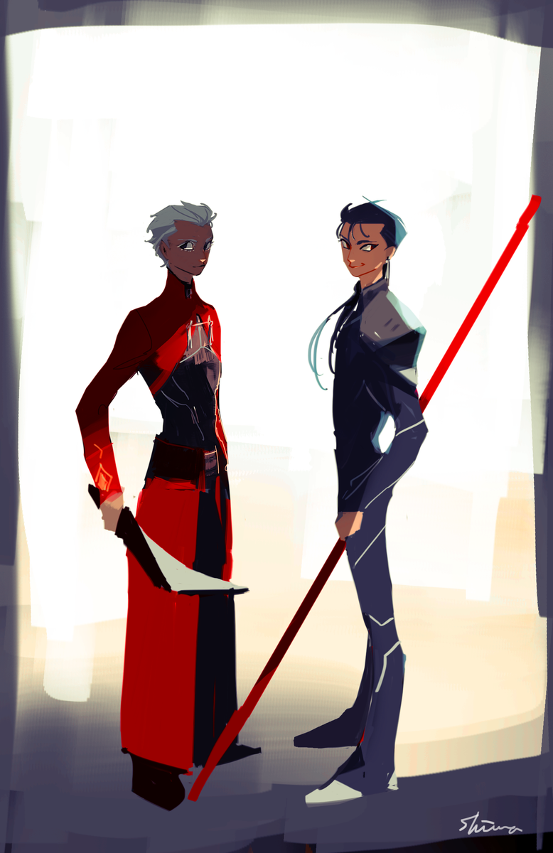 「沼ねえ〜っっ @numa_dropin 色々お疲れ〜〜〜っっ!! 」|Shima Shinyaのイラスト