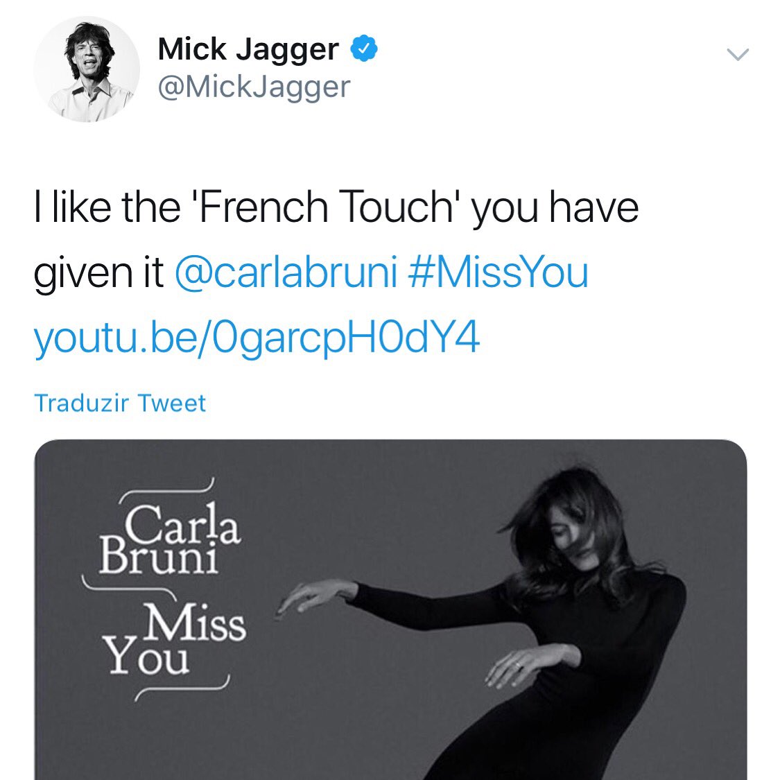 Carla Bruni Mick Jagger