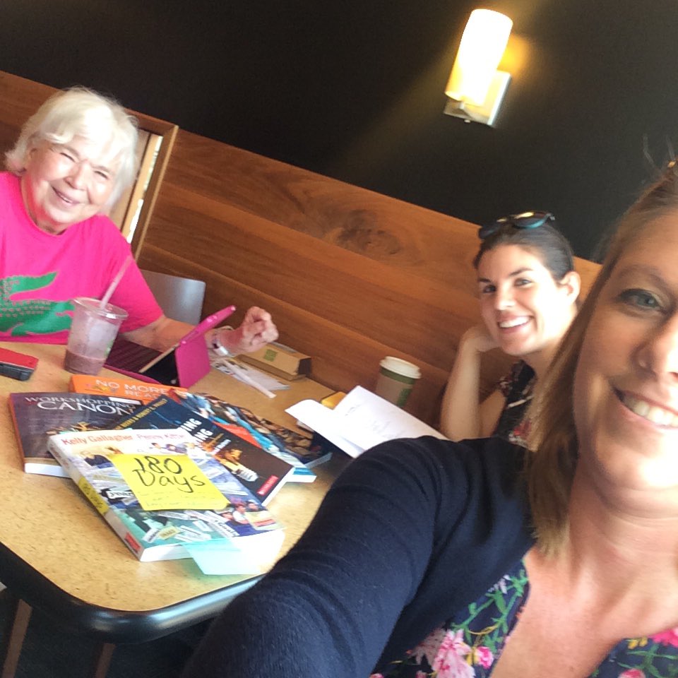 Maureen Barclay on Twitter: "Meeting with fellow book lovers and writers from @CSHSGators to ...