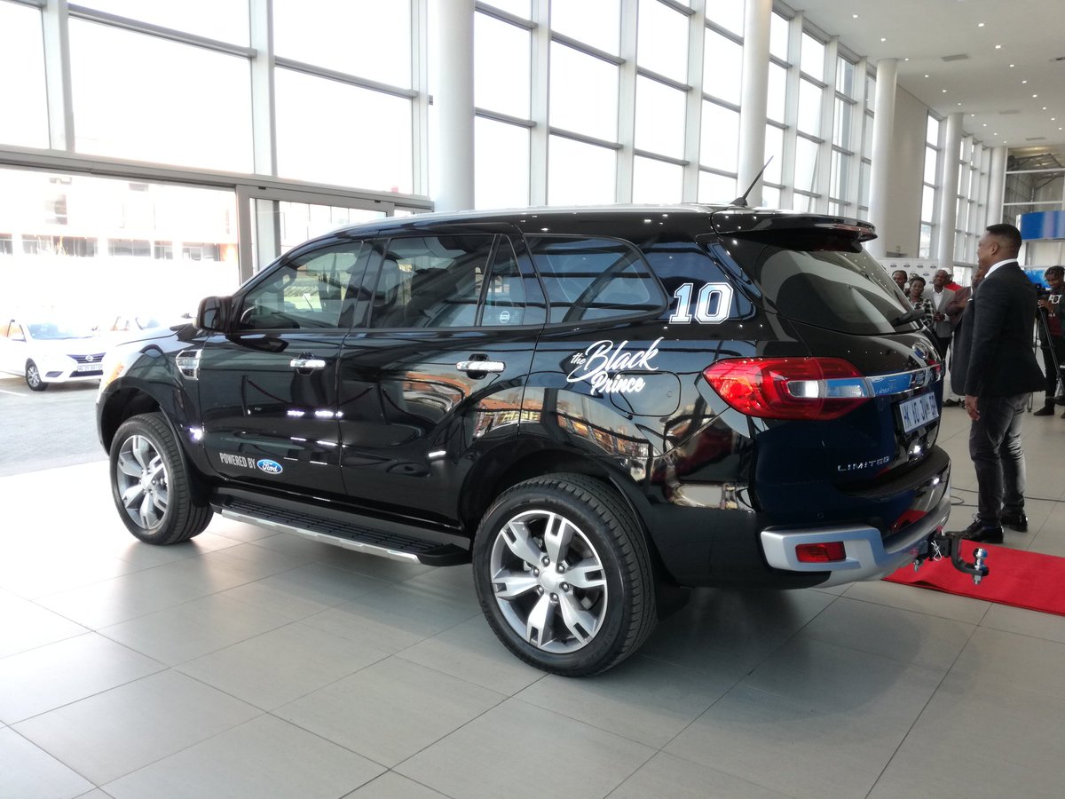 Football Legend Jomo Sono Receives Brand New Car