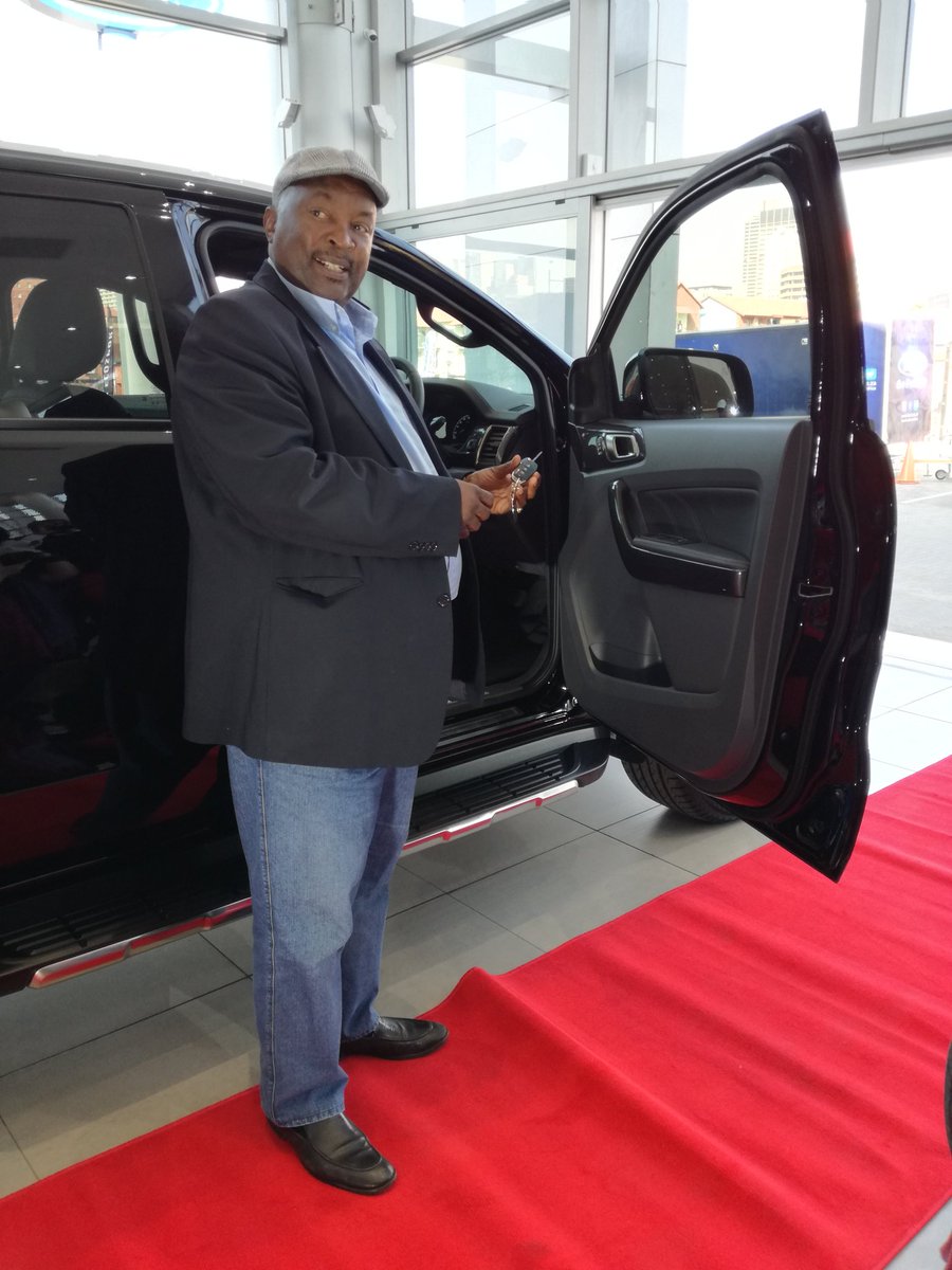 Football Legend Jomo Sono Receives Brand New Car