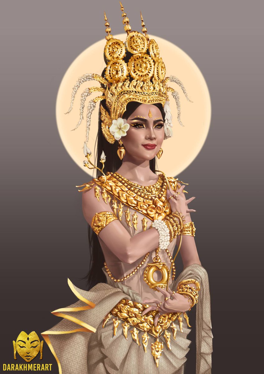 Khmer Apsara Drawings